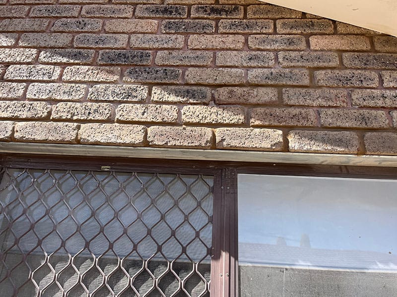 Window Lintel Replacement - Recent Project | Halls Construction