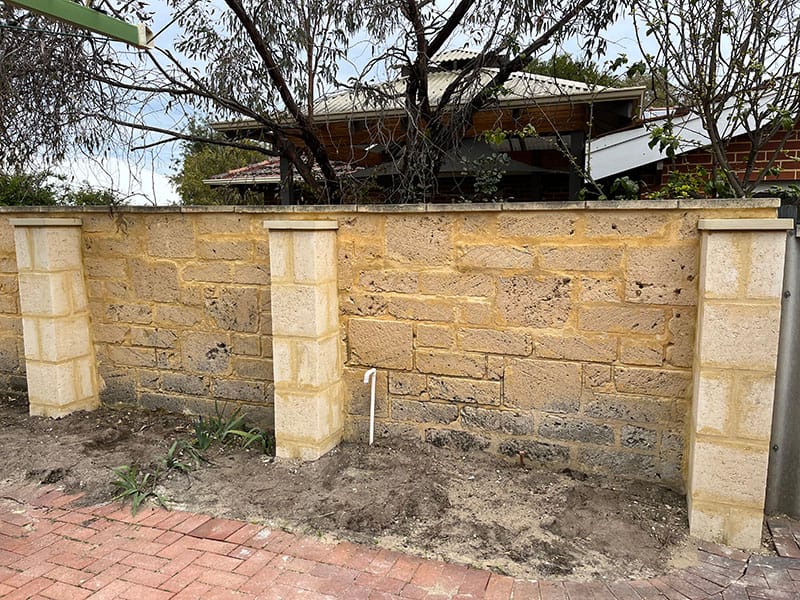 Limestone Wall Repairs - Recent Project | Halls Construction